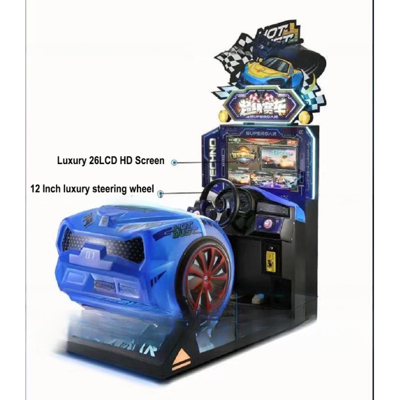 Full unit display in arcade setting