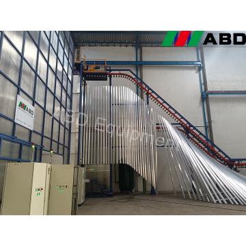 Quality Aluminium Profile Electrostatic Powder Coating Production Line OEM for sale