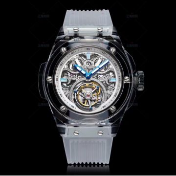 Quality Green Sapphire Crystal Watch Case Al2O3 Single Crystal Customized Size for sale