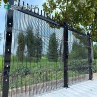 Quality 358 Wire Mesh Clearview Metal Steel Outdoor Clear Security Fence Panels Clear View for sale