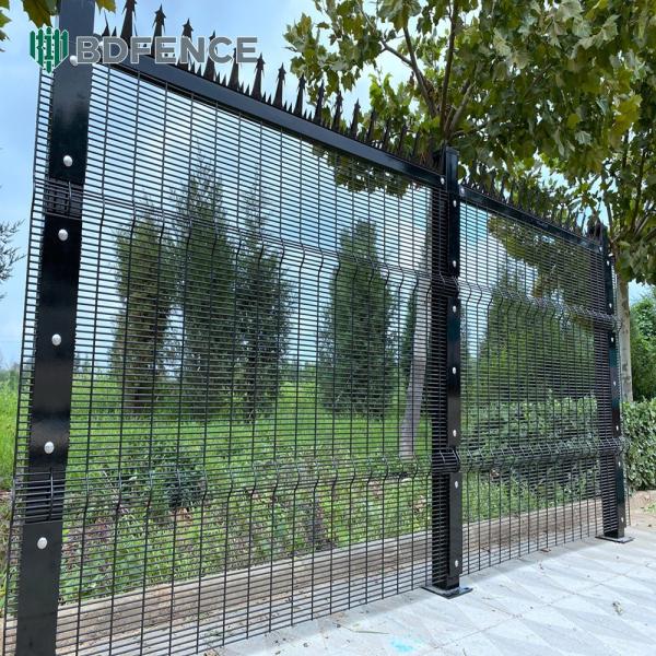 Quality 358 Wire Mesh Clearview Metal Steel Outdoor Clear Security Fence Panels Clear View for sale