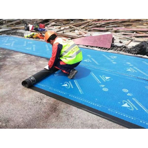 Quality PVC Waterproof Coiled Material Membrane for Building House within 1.2-2.0 Meter for sale