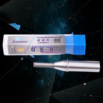 Quality Sturdy Antiwear Straight Edge Router Bit , Multifunctional Straight Cut Router for sale