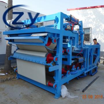 Quality Potato Cassava Starch Processing Machine / Fiber Dewatering Belt Filter Press for sale