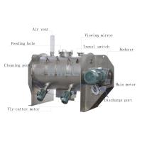 Quality Salt Industrial Horizontal Plough Mixer Coulter Mixer Easy Operation Stable for sale