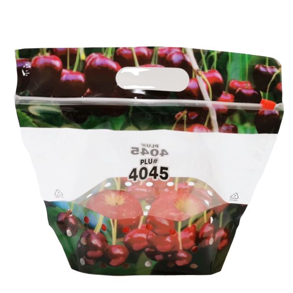 Quality Cherry Bags Fresh Fruit Packaging Bag Vegetable Anti-fog Pouch clear Plastic Food Bag for Fruit and Vegetable Package for sale