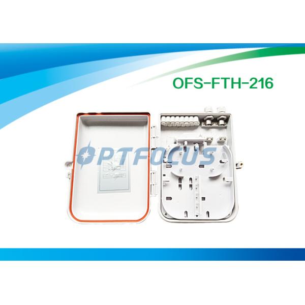 Quality Outdoor 16 ports Fiber Termination Box SC Adapter FTTH Access Network for sale