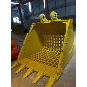 Quality Custom 0.8m³ Heavy Duty Skeleton Bucket For Excavator Attachments for sale