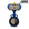 china Clamp Pneumatic Butterfly Valve Carbon Steel Body Soft Seal Butterfly Valve