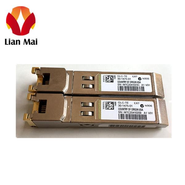 Quality 1000Mbps Cisco SFP Transceiver Module GLC-TE For Flexible Gigabit Ethernet for sale