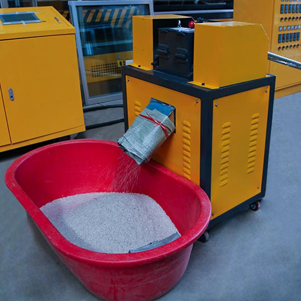 Quality pp pe film recycle plastic granules pe granulator making machine for sale