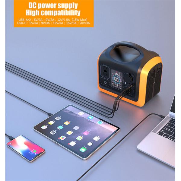 Quality MPPT Controller LiFePO4 Battery 600w Solar Power Station Portable Solar Panel for sale
