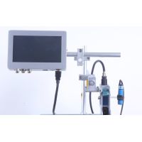 Quality TIJ 2.5 Barcode Overprinter 2 head Solvent Based Industrial Inkjet Printing Machines for sale