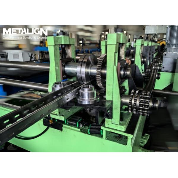 Quality High Precision Metal Cable Tray Roll Former Featuring 16 Stations And Hydraulic for sale
