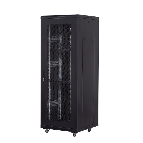 Quality 800kgs Capacity Mesh Door Server Cabinet for 600x800 Server Rack in Data Center and Network Cabinet for sale