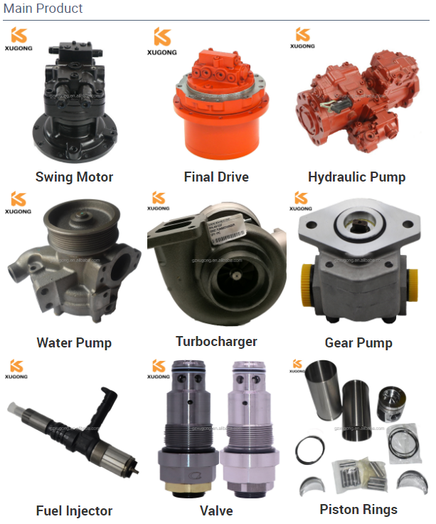 SY335 K5V160DTH-9T16 Electric Hydraulic Main Pump For SANY Excavator Spare Parts 5