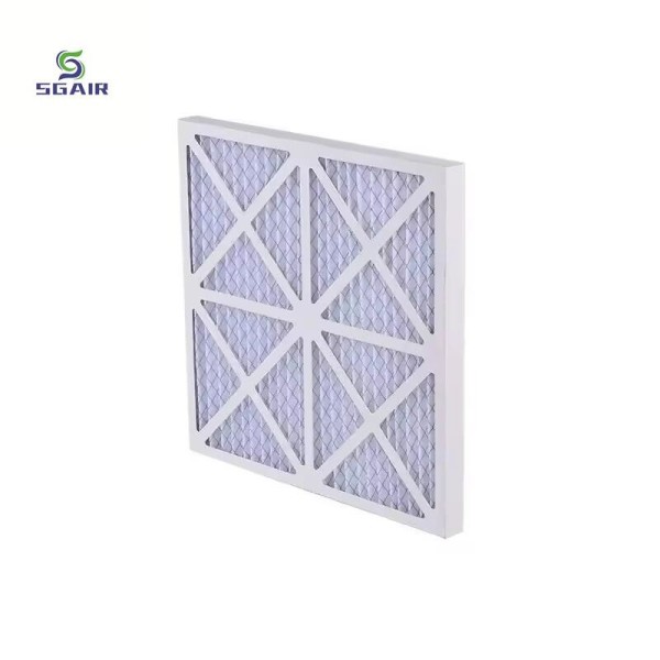 Quality Paper Frame 99.99% HVAC Air Filters Remove Harmful Gases for sale