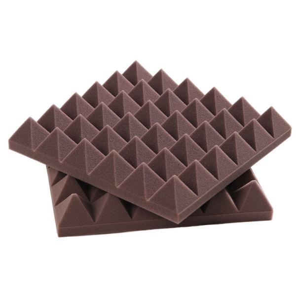 Quality High Density Fire Resistant Pyramid Acoustic Foam for Modern Office Building Design for sale