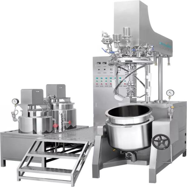 Quality 220V 380V Skin Care Cosmetic Emulsifier Mixer Homogenizer Practical for sale