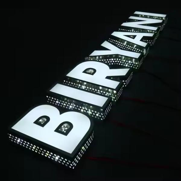 Quality Waterproofing Led Frontlit Sign High Durability Illuminated Sign Letters for sale