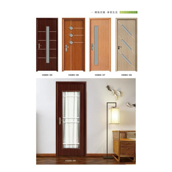 Quality Swing Open Style Residential WPC Door 700mm-1100mm Regular Width for sale