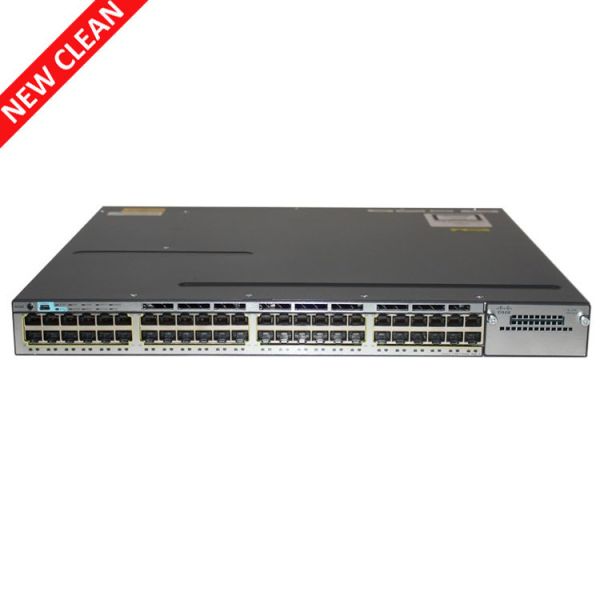 Quality Cisco Catalyst 48 Port POE Injector Networking Switch WS-C3750X-48PF-L for sale
