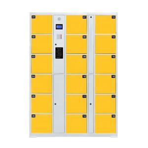 Quality Waterproof Safety Steel Locker Barcode System Smart Electronic Locker for sale