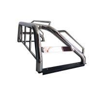 Quality 4x4 Pickup Part Sliver Sport Truck Roll Bar For Hilux Vigo Revo Navara for sale