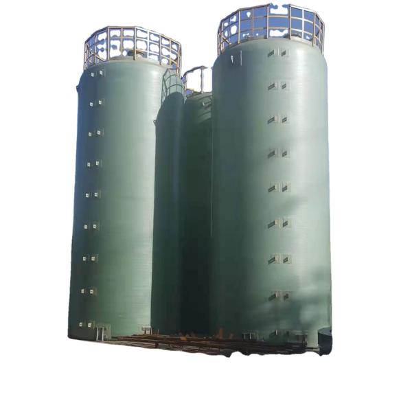 Quality Filament Winding Cylinder Water Tank Durable Frp Vertical Storage for sale