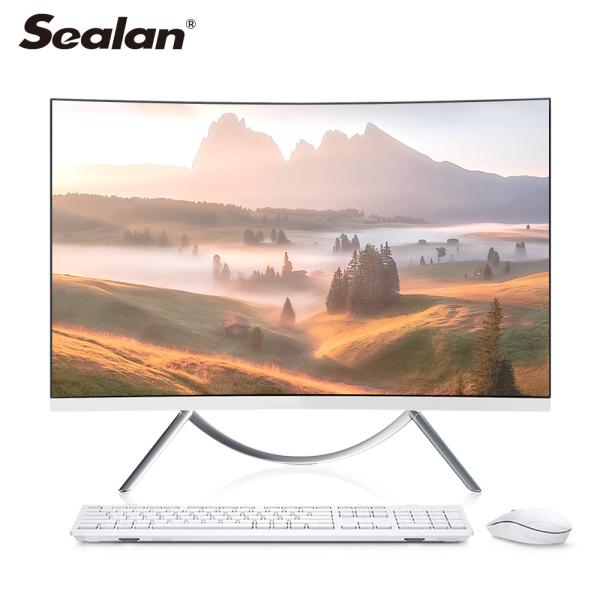 Quality 27inch 1TB HDD Curved Desktop Computer FHD Touch Screen for sale