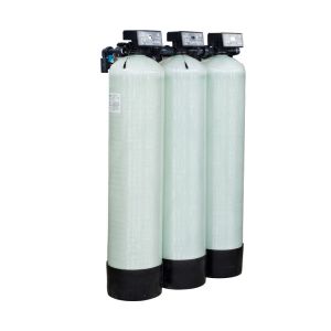 Quality Automatic Industrial Water Softener System 5-100 T/H FRP Tank for sale