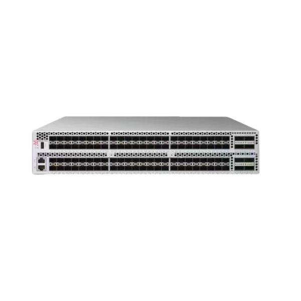 Quality 96 SFP Ports 32G Fibre Channel 8 QSFP Ports Brocade G630 Active Dual Power Supply Switch for sale