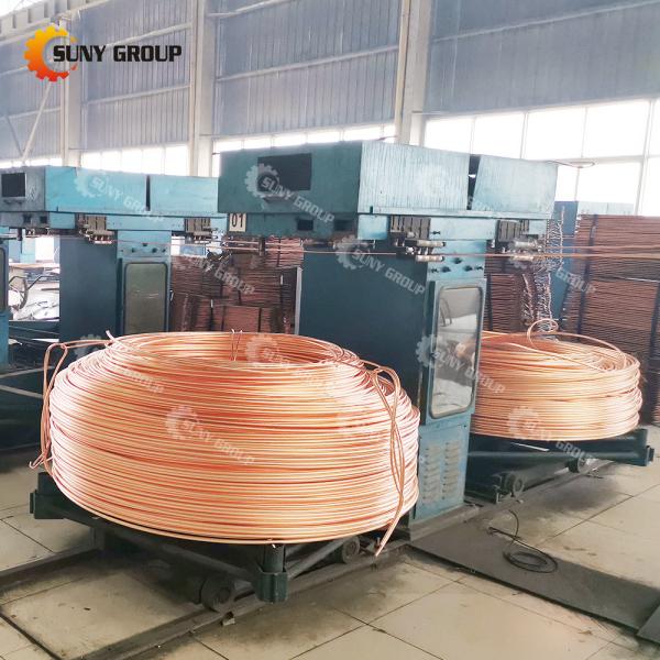 Quality Copper Continuous Up Casting Machine for Cathode Copper Plate Processing for sale