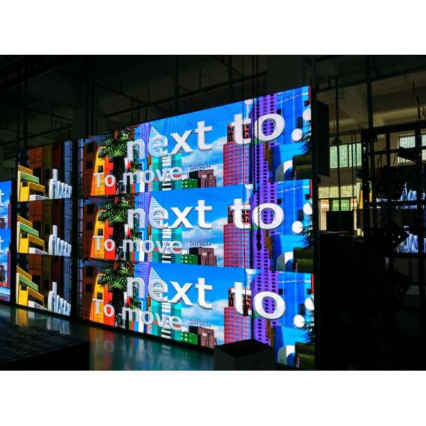 Quality 16 Bits Rental LED Display Square Pane Optical Visual Design 1920 Refresh Rate for sale