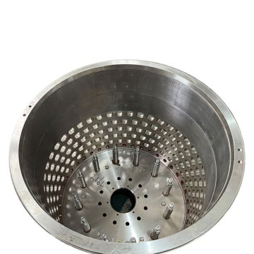 Quality High Speed Automatic Food Centrifuge With 2 Stage Pusher Rock Salt for sale