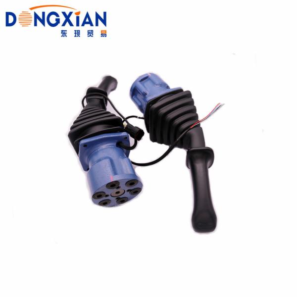 Quality Eaton Hyundai Excavator Hydraulic Joystick Handle Valve Professional Supplying for sale