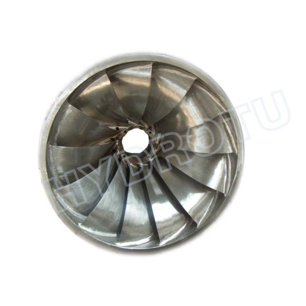 Quality High Head Francis Turbine Runner With Stainless Steel 0Cr13Ni4Mo for sale