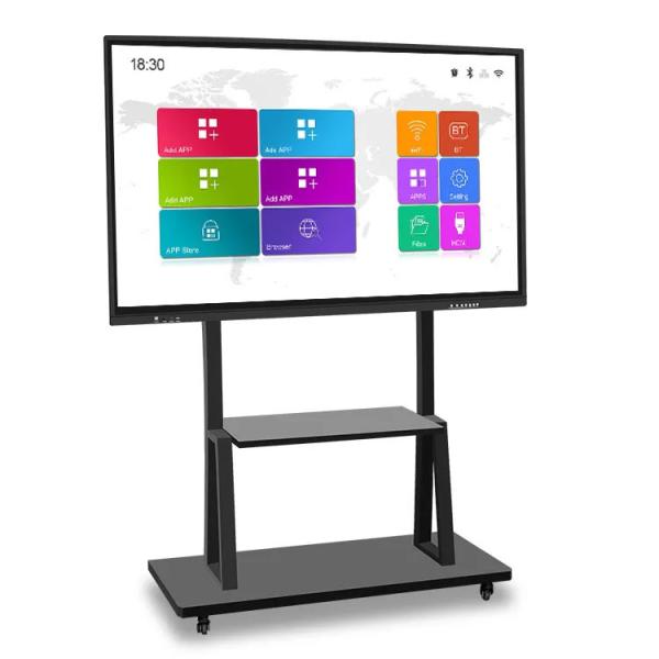 Quality 450cd/M2 Digital Smart Interactive Whiteboard For Video Meeting for sale