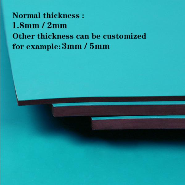 Quality Green Blue Black Grey ESD Rubber Mat Anti Static For Workplace Table / Floor for sale