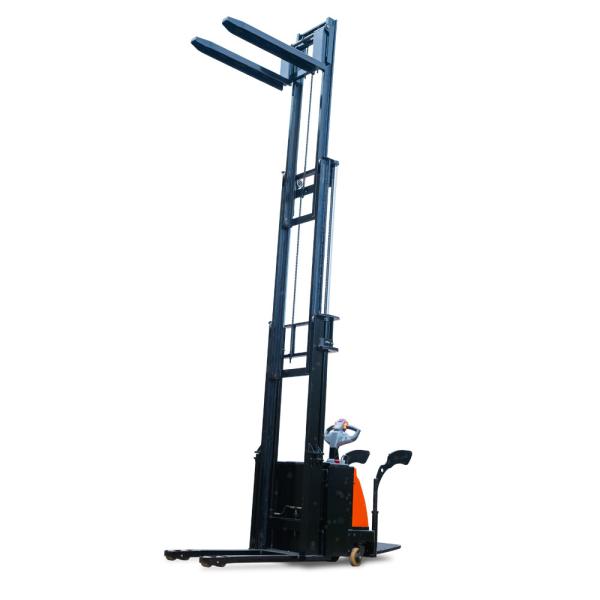 Quality Triplex Mast 4286lbs Full Electric Stacker Electric Stacker Trucks 5m 1600kg for sale