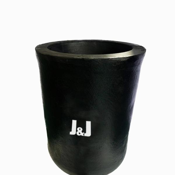 Quality 1 - 100kg Capacity Conventional Type Crucible Circular High Purity Graphite for sale