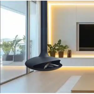 Quality Indoor Heaters Suspended Wood Buning Fireplace And Ceiling Hanging Fireplace for sale