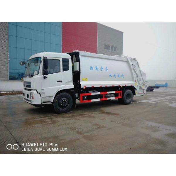 Quality Recycling Residential Garbage Compactor Truck Rear Loading Garbage Truck 10cbm for sale