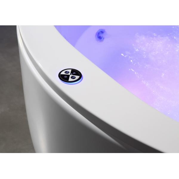Quality Round Spa Massage Bathtub With Circle Waterfall Dia.1600mm for sale