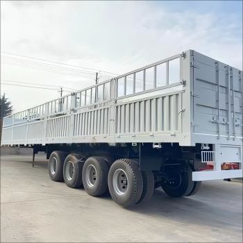 Quality Latest CIMC Fence semi-trailer Truck for sale