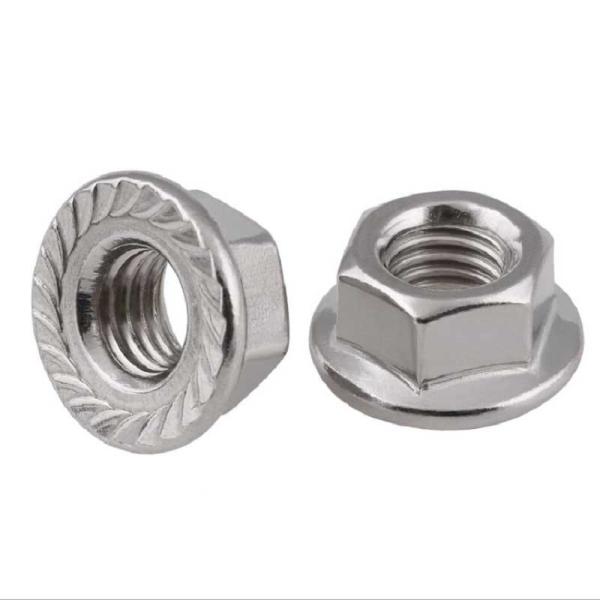 Quality M3-M16 Stainless Steel Serrated Flange Nuts for sale