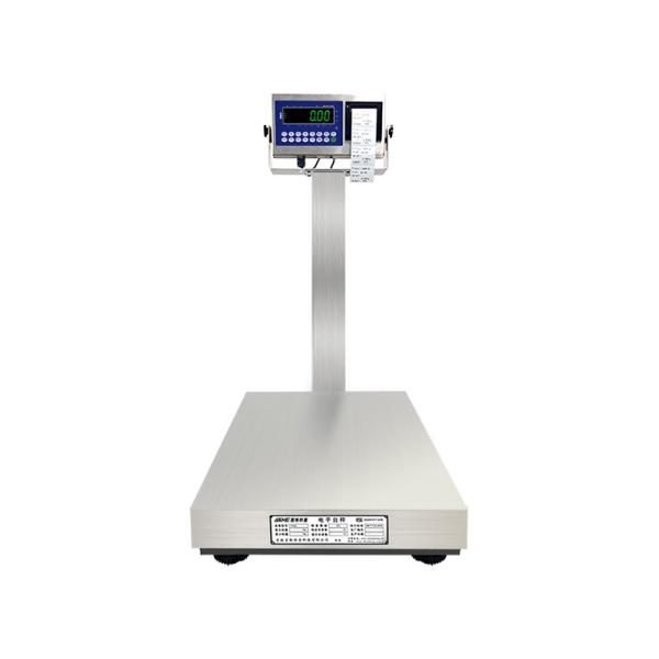 Quality A8SP 60cm*80cm All Stainless Steel Square Pole Printing Industrial Platform Scale for sale