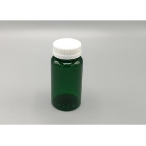 Quality Low Light Transmission Empty Capsule Bottles , Screw Cap Small Medicine Bottle  for sale
