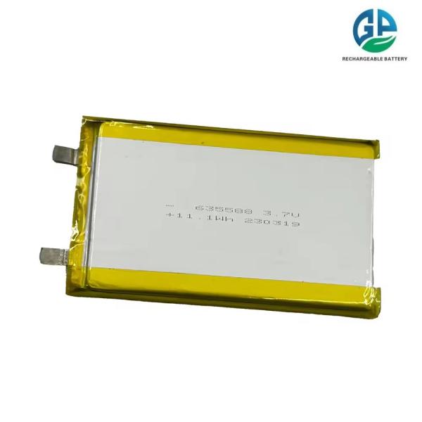 Quality Li Ion Polymer Battery 3.7 V 3000mah Wire Connector PCM NTC 635588 3.7V 11.1Wh for sale