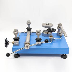 Quality 60Mpa Desktop High Pressure Calibration Pump Oil Hydraulic Pressure Source for sale